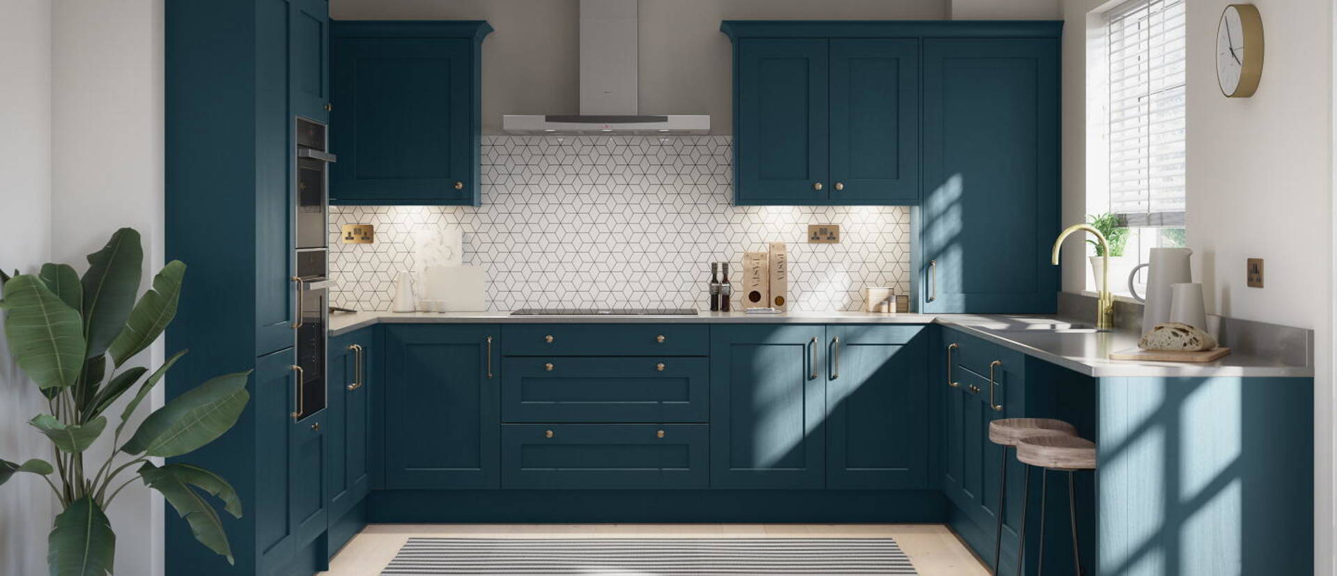 Mornington Shaker | Hartforth Blue | Second Nature Kitchens